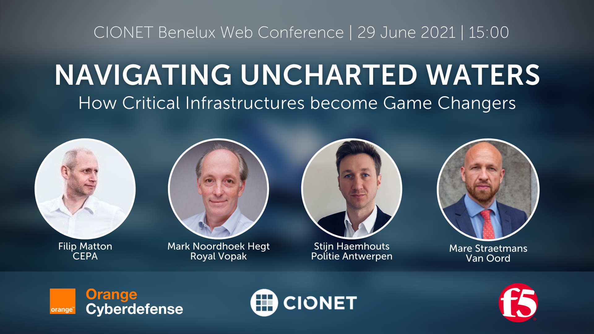Navigating Uncharted Waters - CIONET Conference with F5 and Orange Cyberdefense